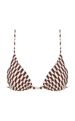 Onia Jolie Bikini Top - Brown
