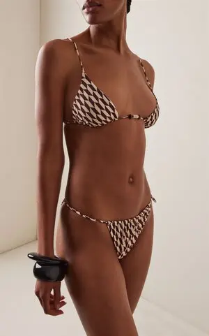 Onia Jolie Bikini Top - Brown