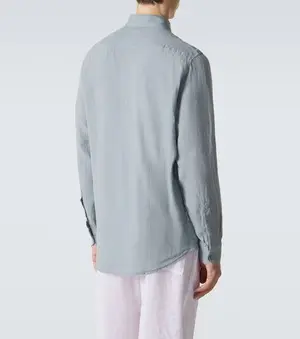 Frescobol Carioca Antonio Linen Shirt