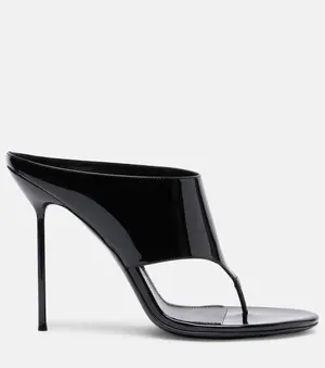 Paris Texas Lidia 105 Patent Leather Mules