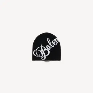 Balenciaga Big B Beanie - Black