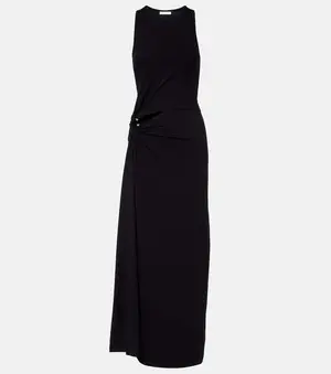 Rabanne Cutout Maxi Dress - Black