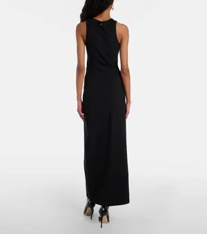 Rabanne Cutout Maxi Dress - Black