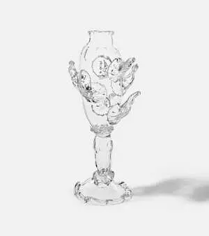 ALEXANDER KIRKEBY Crystal Vase - Transparent