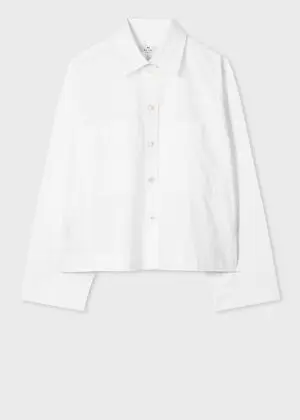Paul Smith Cropped Cotton Shirt