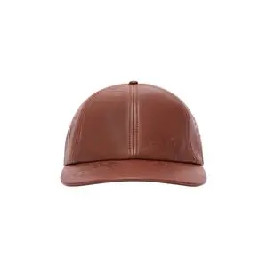 DENIM TEARS Leather Wreath Cap - Brown