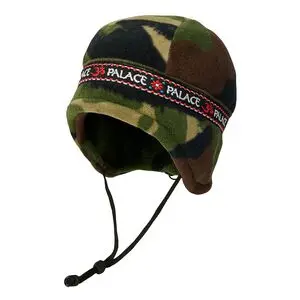 PALACE Polartec Om Earflap Beanie - Brown