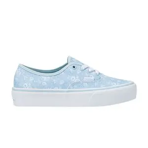 VANS Authentic Platform Tonal Floral Sneakers
