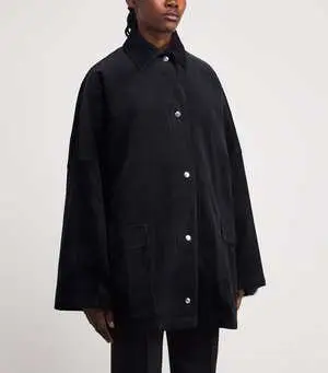 TOTEME Organic Cotton Corduroy Overshirt