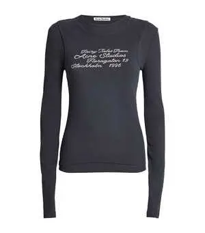 Acne Studios Stretch T-shirts For Women
