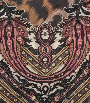 Etro Wool-cashmere Printed Scarf