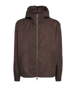 COLE BUXTON Gabardine Windbreaker Jacket
