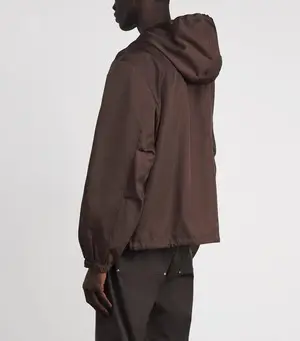 COLE BUXTON Gabardine Windbreaker Jacket