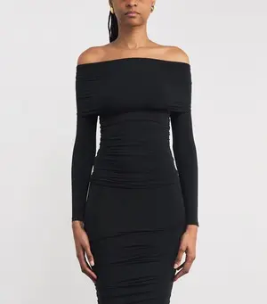 Wolford Off-the-shoulder Mini Dress