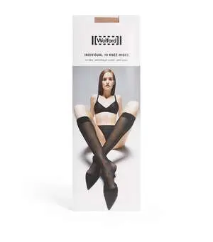 Wolford Individual 10 Knee-highs - Beige