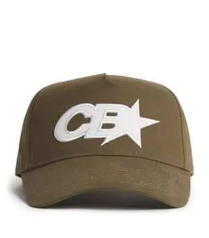 COLE BUXTON Cotton Star Racing Baseball Cap - Green