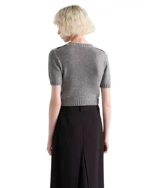 Prada Argyle Cashmere Sweater
