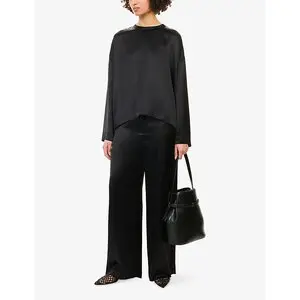 TOTEME Boxy-fit Woven Top