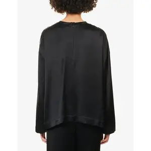 TOTEME Boxy-fit Woven Top