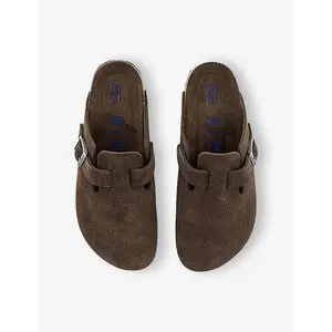 BIRKENSTOCK Boston Suede Clogs