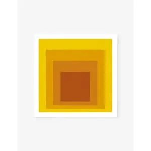 THE WRONG SHOP Josef Albers' Golden Gate Print - Yellow