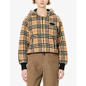 Burberry Hooded Wool-blend Jacket