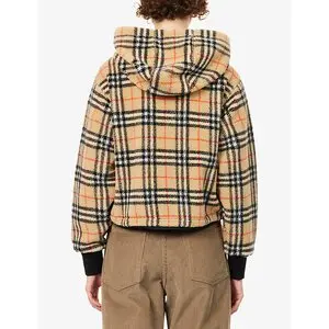 Burberry Hooded Wool-blend Jacket