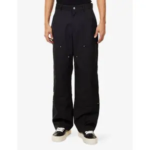 COLE BUXTON Carpenter Straight-leg Woven Trousers