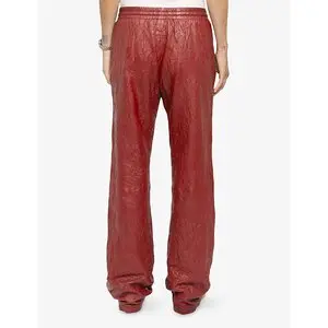 Zadig&Voltaire Leather Trousers - Cherry