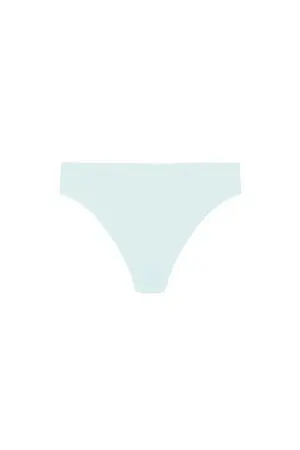 Natori Bliss Bare Cotton Thong - Green
