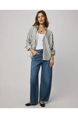 Splendid Ella Stripe Button-down