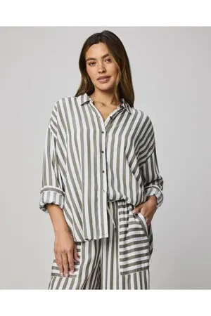 Splendid Ella Stripe Button-down