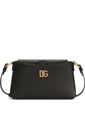 Dolce & Gabbana Leather Phone Bag - Black