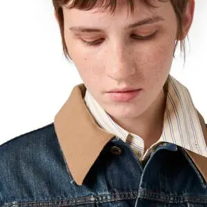 Miu Miu Denim Blouson Jacket