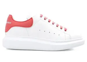 Alexander McQueen Oversized Sneaker - White/coral