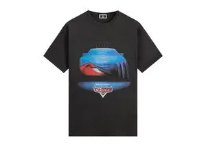 Kith X Disney Pixar Cars Poster Vintage Tee Shirt - Black