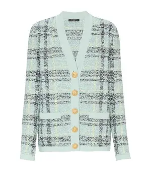 Balmain Checks Cardigans For Women