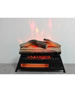 FLYNAMA 23 Inch Electric Fireplace 3d Log Set Insert