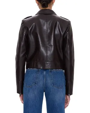 PISTOLA Bex Shrunken Faux Leather Jacket