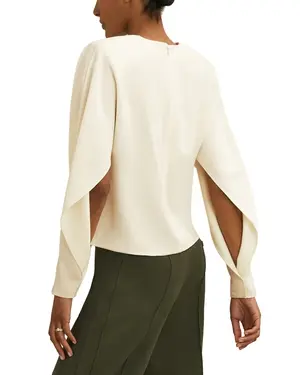 REISS Long Sleeve Blouse