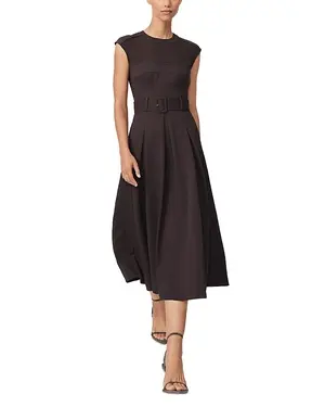 Midi Dresses with Belt