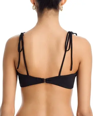 Peixoto Silas Bikini Top - Black