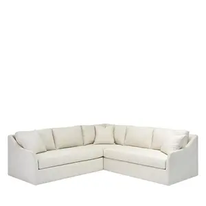 MASSOUD Amelia Three Piece Sectional Sofa