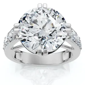 BLISS DIAMOND 1/2ct Bauer Diamond Engagement Ring - 14k White Gold