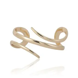 Bcbgmaxazria Spiral Cuff Bracelet - Gold Tone