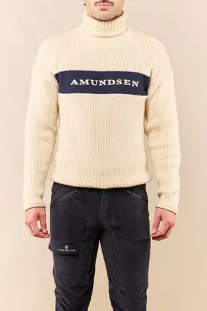AMUNDSEN Heroes Ski Turtleneck - Natural