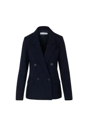 BY TESS COLLECTION Pinstripe Blazer