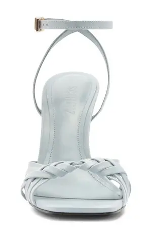 Schutz Tara Ankle Strap Sandal - Light Azure