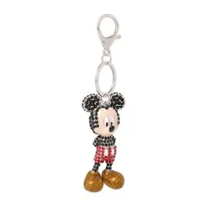 Disney Mickey Mouse Crystal Bag Charm Keychain
