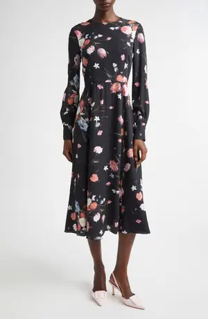 Floral Crepe Dresses
